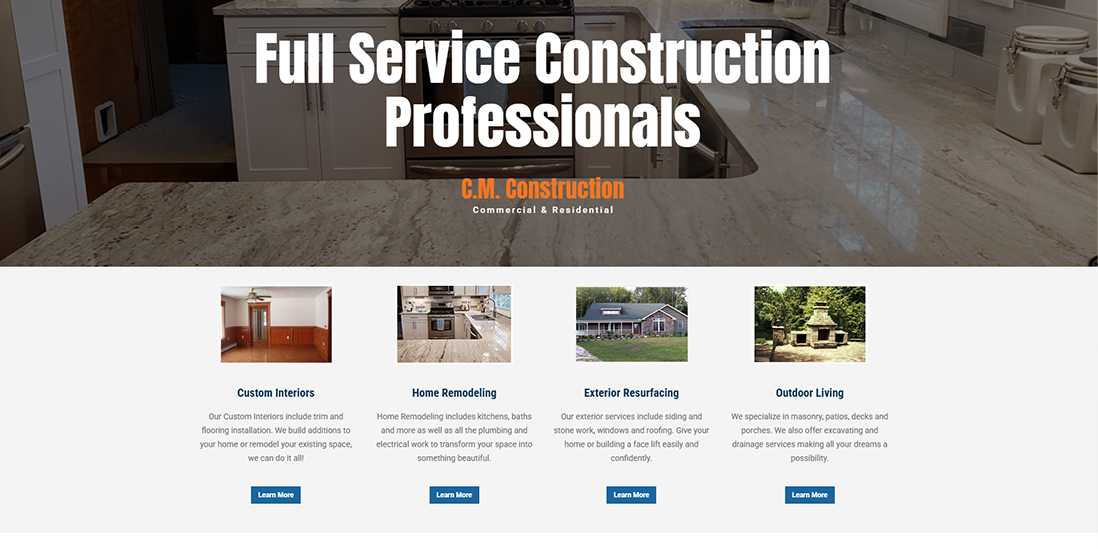 CM Construction | McMillen Marketing